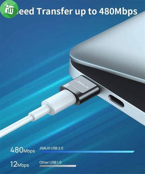 Jsaux Dc Usb Male To Usb C Female Otg Adapter Pack