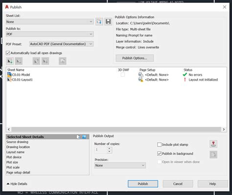 Solved Publish Is Faster But Doesnt Show Drawing Updates Autodesk Community