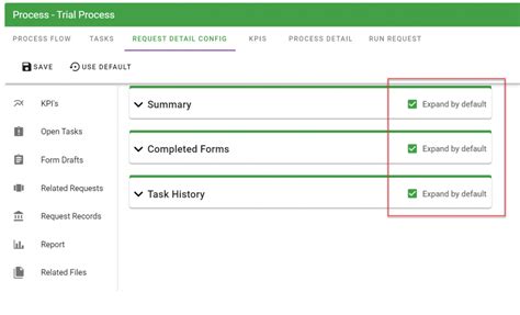 Request Detail Config For Better Workflows