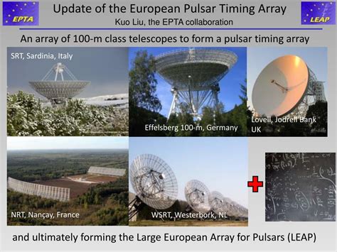 Ppt Update Of The European Pulsar Timing Array Powerpoint