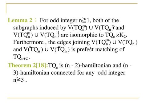 Ppt On Embedding Cycles Into Faulty Twisted Cubes Powerpoint Presentation Id3858076