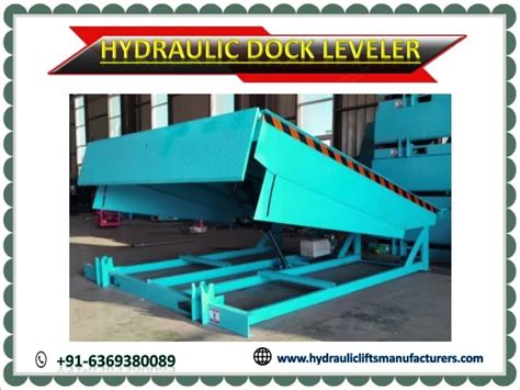 PPT Hydraulic Dock Leveler Equipment Industrial Dock Leveler Warehouse Dock Leveler Ramp