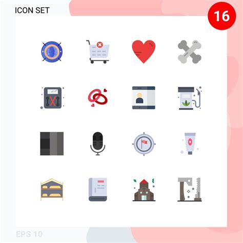 16 Universal Flat Colors Set For Web And Mobile Applications Weighing Machine Diet Love