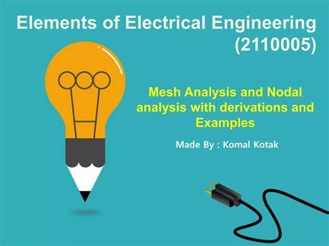 Mesh Analysis And Nodal Analysis PPTX