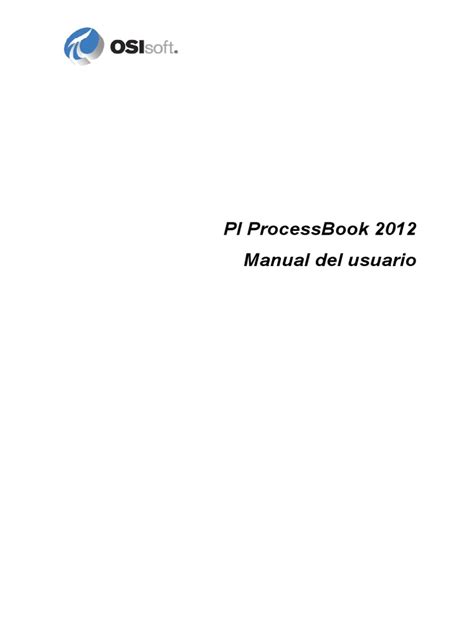 Pi Processbook User Guide Es Pdf Pdf Point And Click Archivo De Computadora