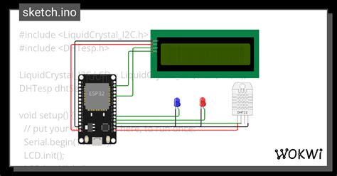 Suhu Kelembapan 1 Wokwi Esp32 Stm32 Arduino Simulator