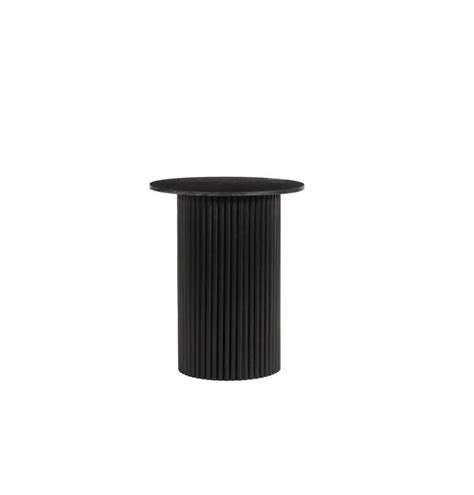 Lomia Marble Side Table Black Lavish Styles Home Decor