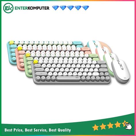 Jual Fantech Go Mochi 65 Combo Wireless Wk896 Keyboard Mouse Office Shopee Indonesia