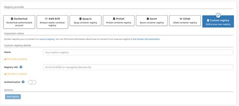 How To Add An Authenticated Dockerhub Registry To Portainer And Manage
