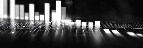 Abstract Data Visualization With Glowing Bars A Futuristic Abstract Image With Glowing Bars R