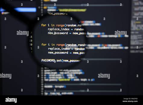 Real Python Code Developing Screen Programing Workflow Abstract