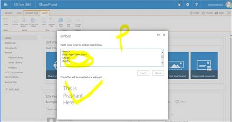 How To Add An Html Page To A Sharepoint Site