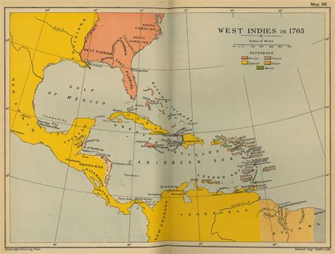 West Indies In 1763 Full Size