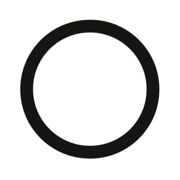 The Circle Symbol Is An Illustration Of A Black Circle Vector A Simplistic Black Icon Of Cirlce