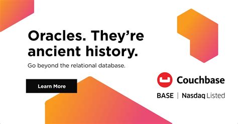 Couchbase On Linkedin Oracles Theyre Ancient History Go Beyond The