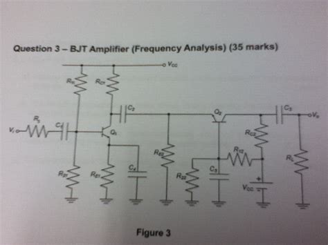 consider the bjt circuit shown in figure 2 assume