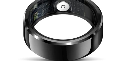 Black Ceramic Smart Ring Size 10 Incredible Light Red Light Therapy