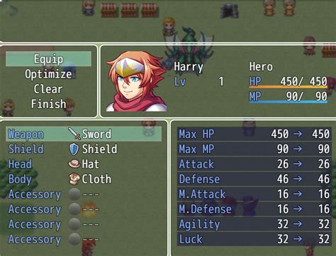 What Is This Window In The Equip Scene When Using YEP Item Core YEP Equip Core RPG Maker Forums