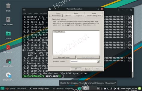 Install Wine For Arch Linux Such As Manjaro Linuxshout