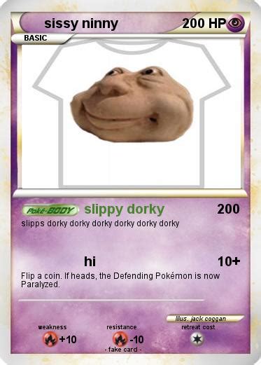 Pokémon Sissy Ninny Slippy Dorky My Pokemon Card