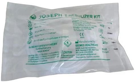 Neonatal Joseph T Nebulizer Kit 1 5m At Rs 39 Kit In Lucknow Id 27438091448