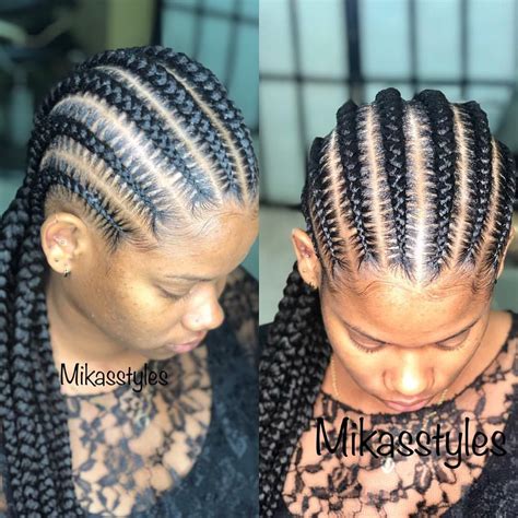 40 All Back Stitch Braids Cornrows That Makes A Statement Coils And Glory Atelier Yuwaciaojp