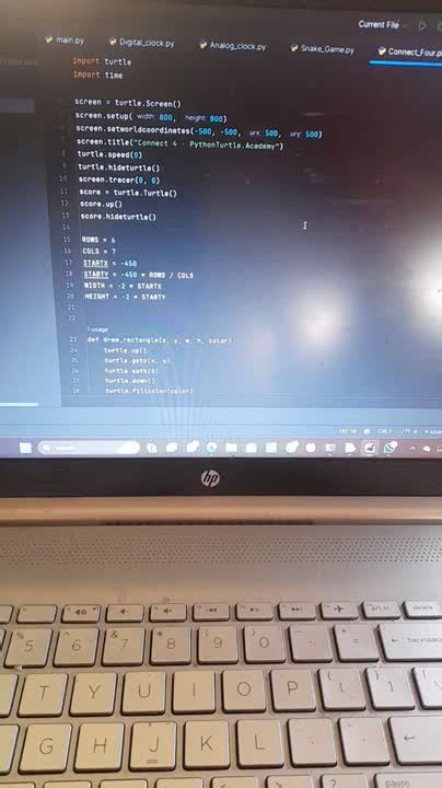 Tanvi Surve On Linkedin Systemtron Task4 Connectfourgame Python