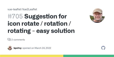 Suggestion For Icon Rotate Rotation Rotating Easy Solution · Issue 705 · Vue Leaflet