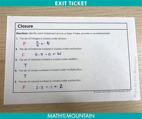 How I Teach The Real Number System Classifying Real Numbers And