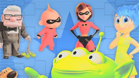 Famous Pixar Characters