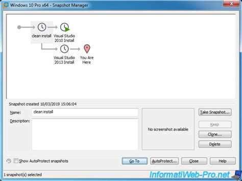 Create Snapshots Of A VMware Workstation Or Virtual Machine VM To Quickly Restore Its