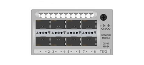 8 Port 10g Uplink Module For Catalyst 9300 M C9300 Nm 8x M Cisco Meraki