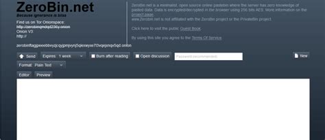 Zerobin Dark Web A Alternative To Pastebin Hidden Wiki