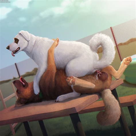 Rule 34 Black Markings Brown Body Canid Canine Canis Cloud Detailed