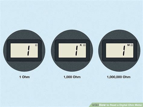 Ways To Read A Digital Ohm Meter WikiHow