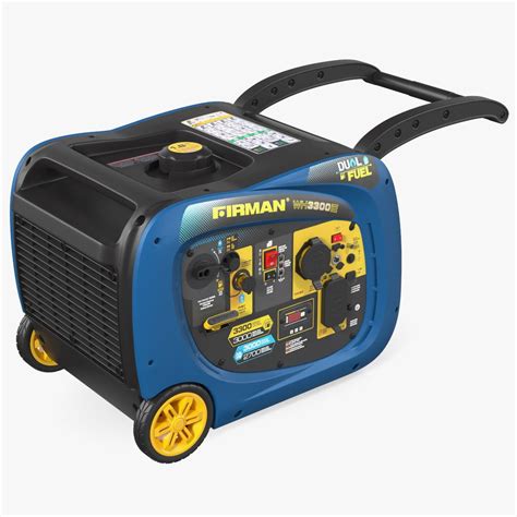 Firman Wh03042 Portable Inverter Generator 3d Model 49 Obj Lxo Ma Max Fbx C4d Blend