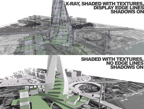 No Render Quick Daytime Illustration Visualizing Architecture