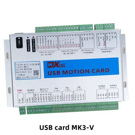 high quality control card cnc motion control card mach3 3axis breakout