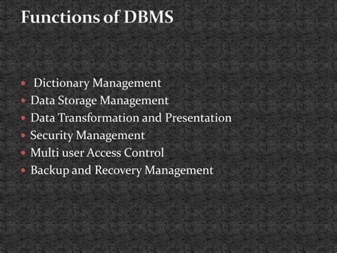 Dbms And Rdbms Ppt Pptx Databases Computer Software And Applications