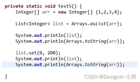 Javase Java Arrays List