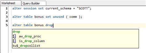 Sql Dev 231 Examples Of The Completion Auto Popup In Action Oracle Forums