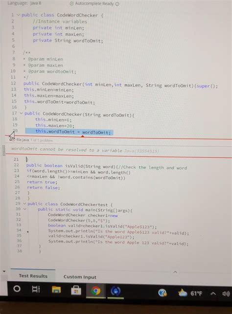It Say Number 9 Is An Error I Fix Line 20 I Put Chegg Com