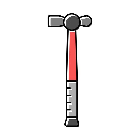 Ballpeen Hammer Tool Color Icon Vector Illustration 18995922 Vector Art At Vecteezy