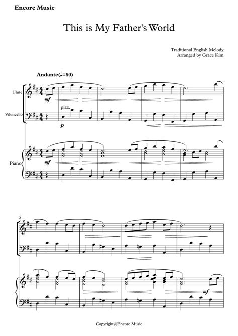 찬송가 참 아름다워라 악보 By Grace Kim