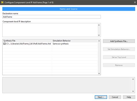 Solved Import Related Vhd Files Vhdl Code Clip To Labview Fpga Ni