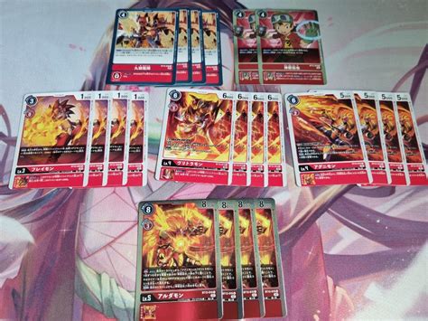 digimon bt12 tcg hybrid cur set hobbies and toys toys and games on carousell