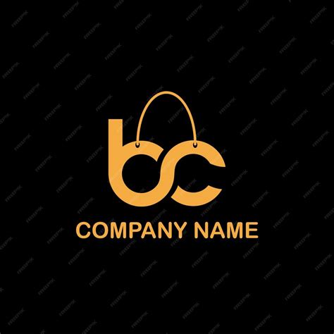 Premium Vector Letters B C Joint Logo For Online Store Vector Template