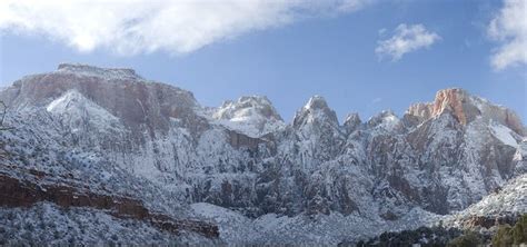 Spring Summer Fall And Winter Zion National Park U S National