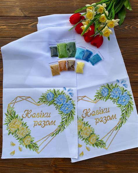 🌿 Весільний рушник під вишивку 🥰 Оксанка Вишиванка Facebook