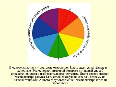Цвет в произведениях живописи презентация онлайн